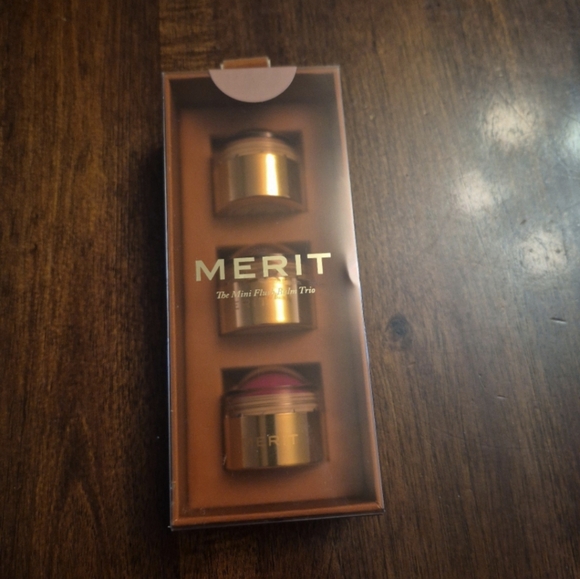 Merit | Makeup | Merit The Mini Flush Balm Trio Limited Holiday Edition ...